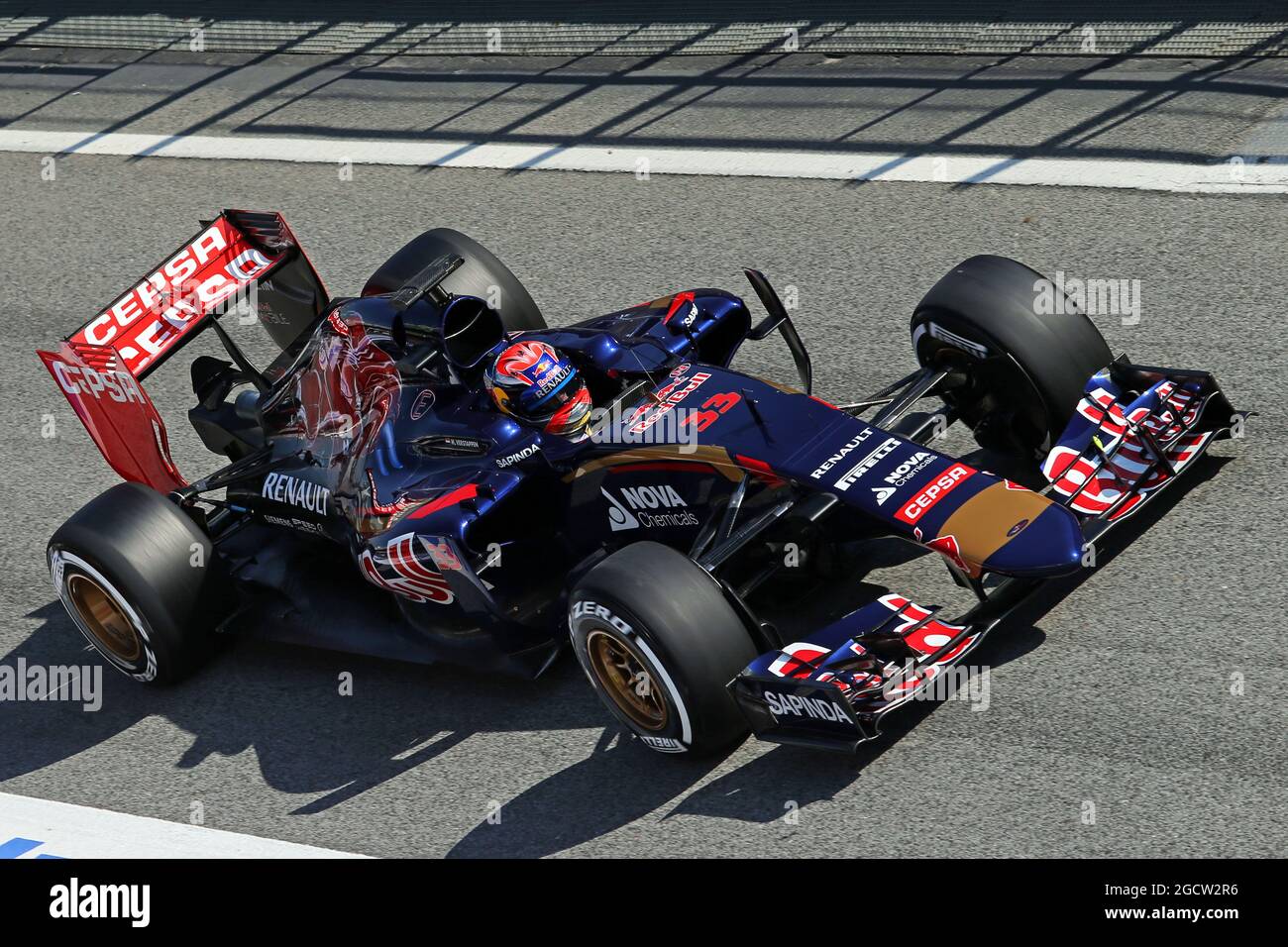 Max Verstappen (NLD) Scuderia Toro Rosso STR10. Formula One Testing ...