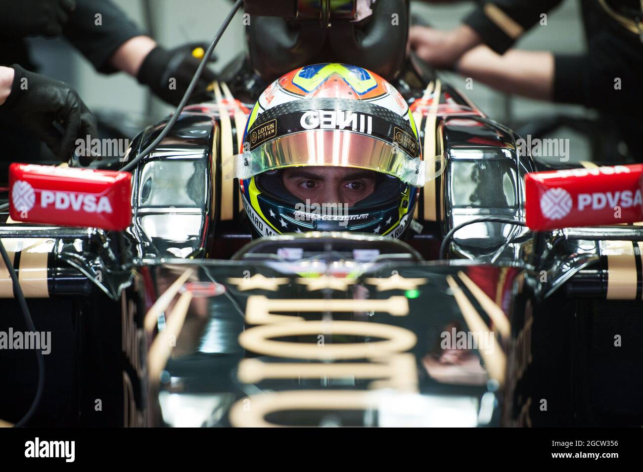 Pastor Maldonado (VEN) Lotus F1 E23. Formula One Testing, Day 3 ...