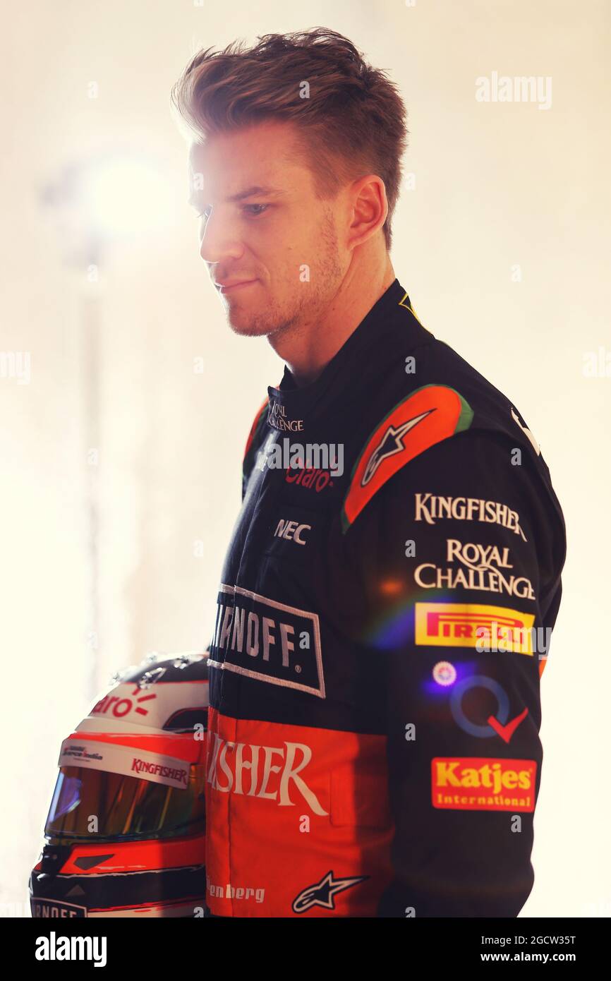 Nico Hulkenberg (GER) Sahara Force India F1. Formula One Testing, Day 3 ...