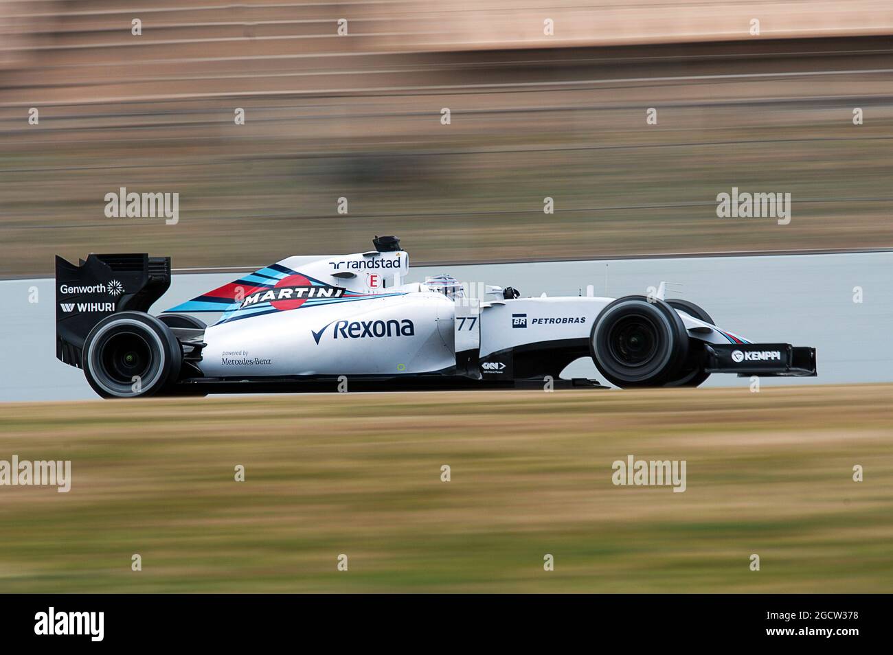 Valtteri Bottas (FIN) Williams FW37. Formula One Testing, Day 3 ...