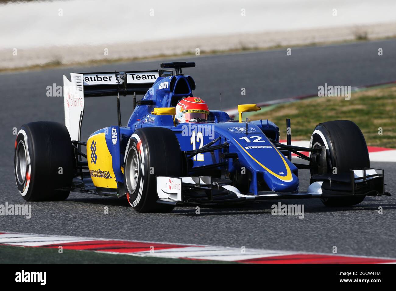 Felipe Nasr (BRA) Sauber C34. Formula One Testing, Day 4, Sunday 1st ...