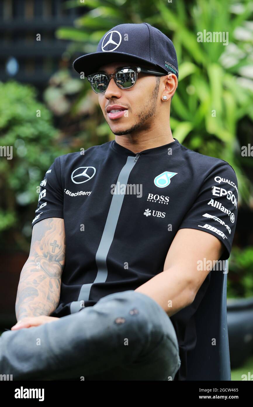 Lewis Hamilton (GBR) Mercedes AMG F1. Australian Grand Prix, Thursday ...