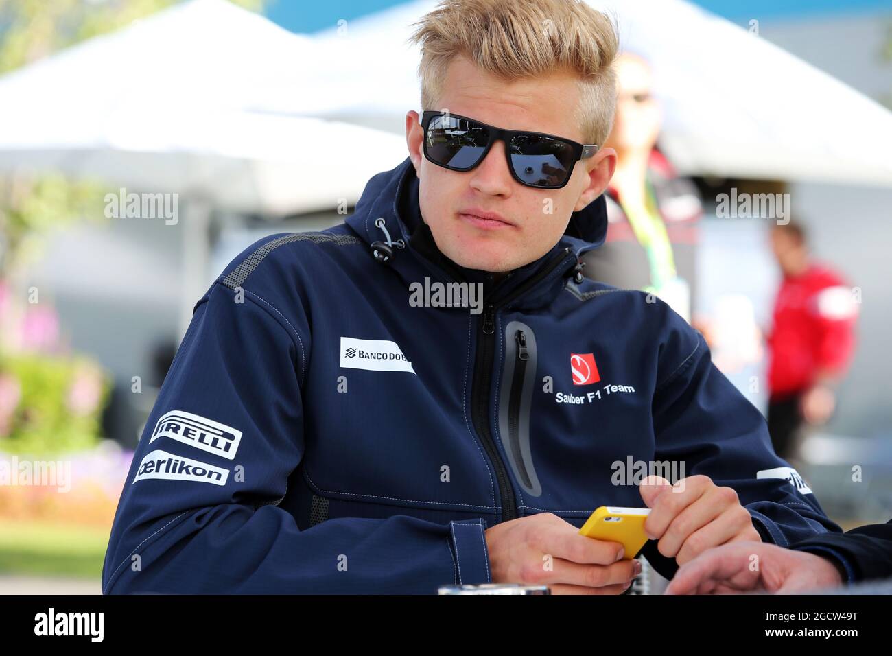 Marcus Ericsson (SWE) Sauber F1 Team. Australian Grand Prix, Thursday ...