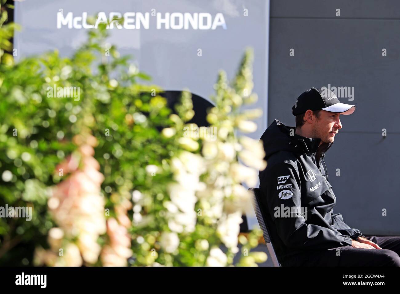 Jenson Button (GBR) McLaren. Australian Grand Prix, Thursday 12th March ...