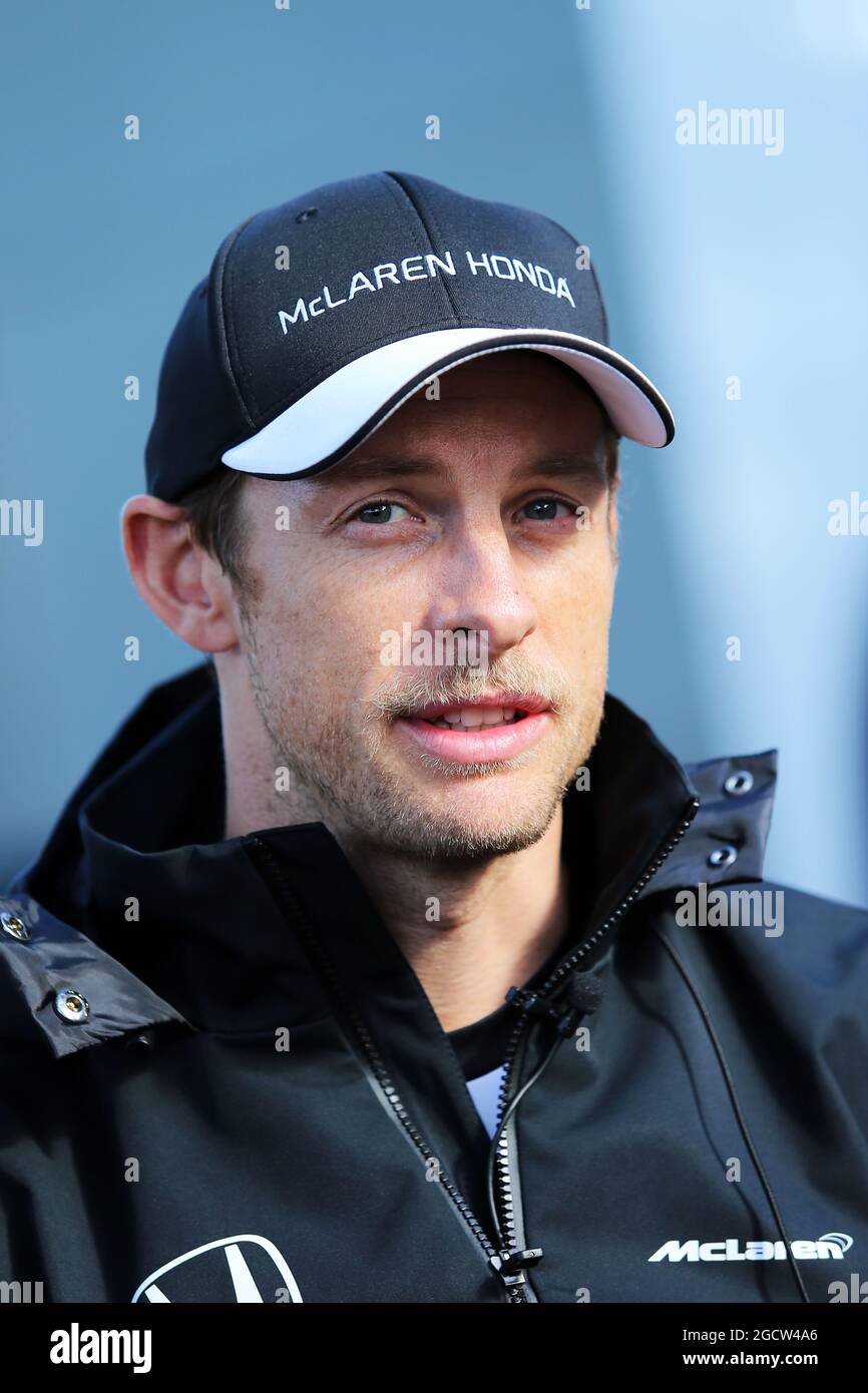 Jenson Button (GBR) McLaren. Australian Grand Prix, Thursday 12th March ...