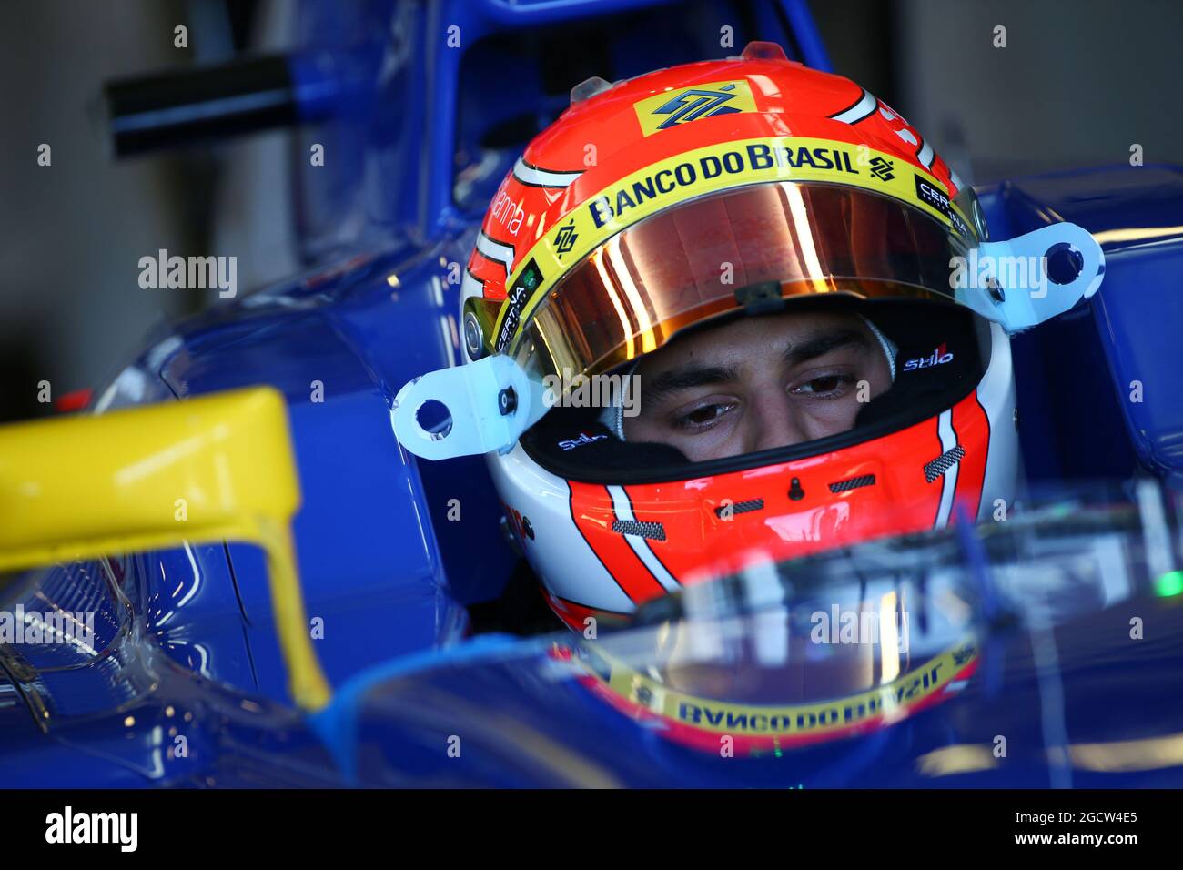 Felipe Nasr (BRA) Sauber C34. Australian Grand Prix, Friday 13th March ...