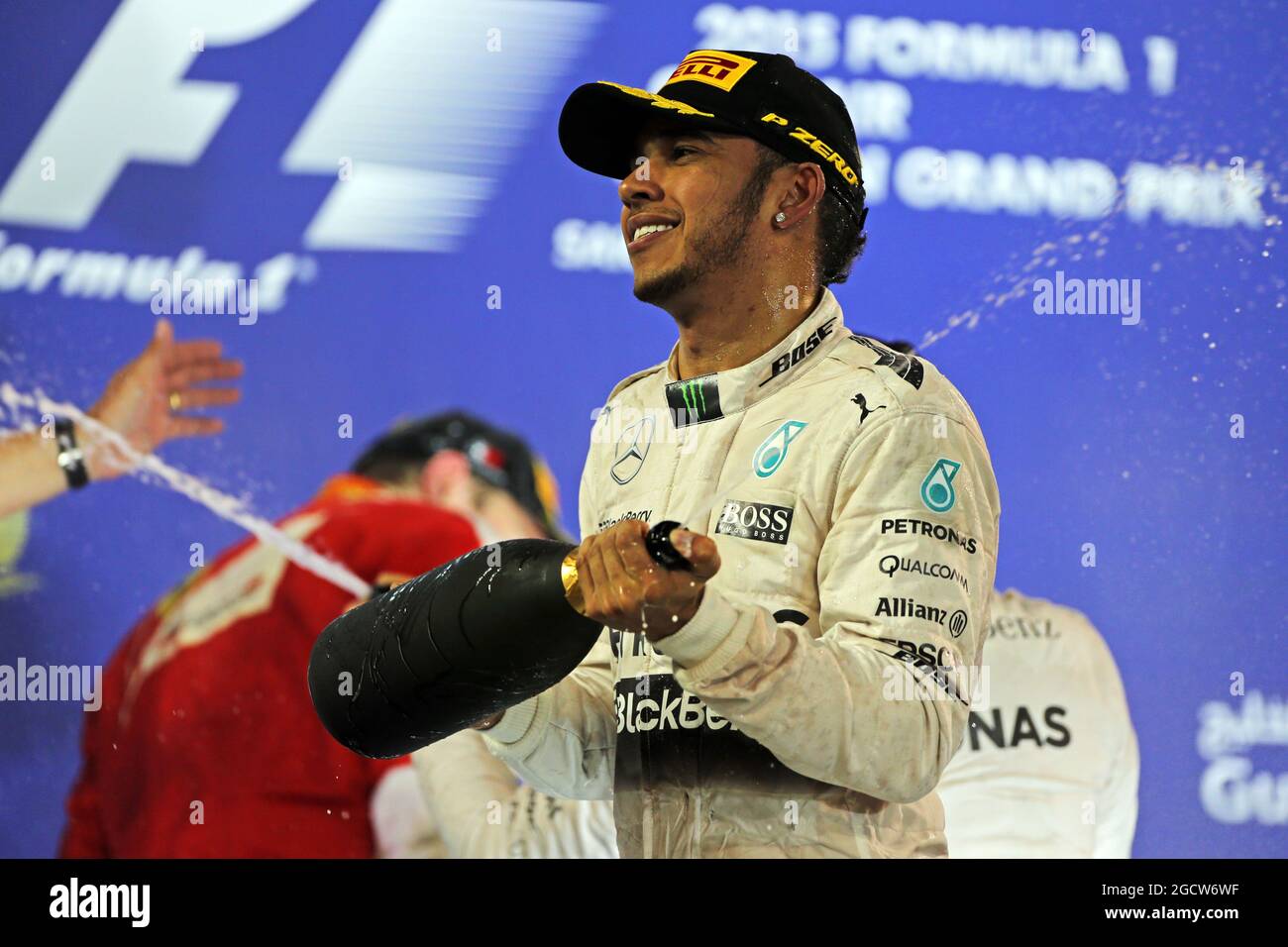 Lewis hamilton 2015 bahrain hi-res stock photography and images - Alamy