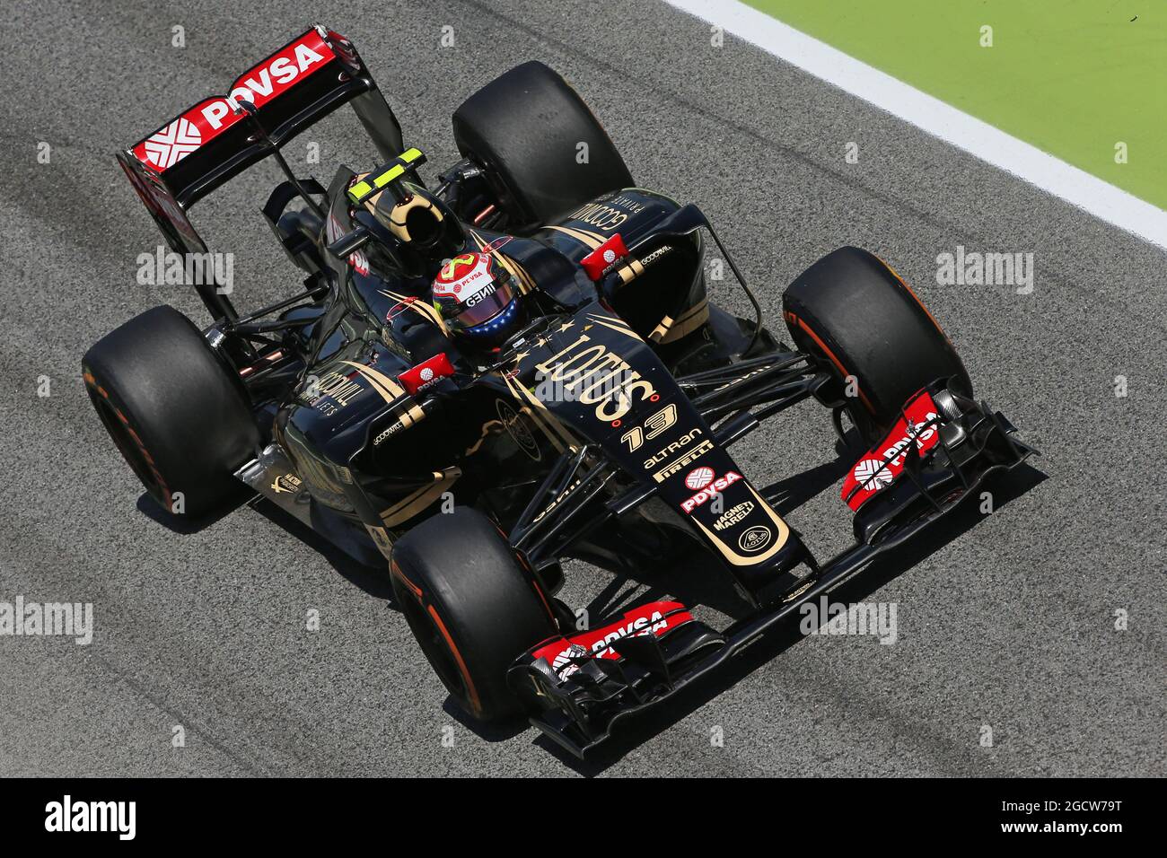 Pastor Maldonado (VEN) Lotus F1 E23. Spanish Grand Prix, Friday 8th May ...