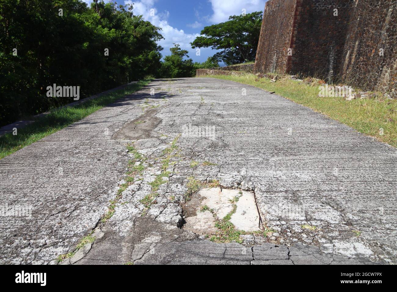 Caribbean road maintenance hi-res stock photography and images - Alamy