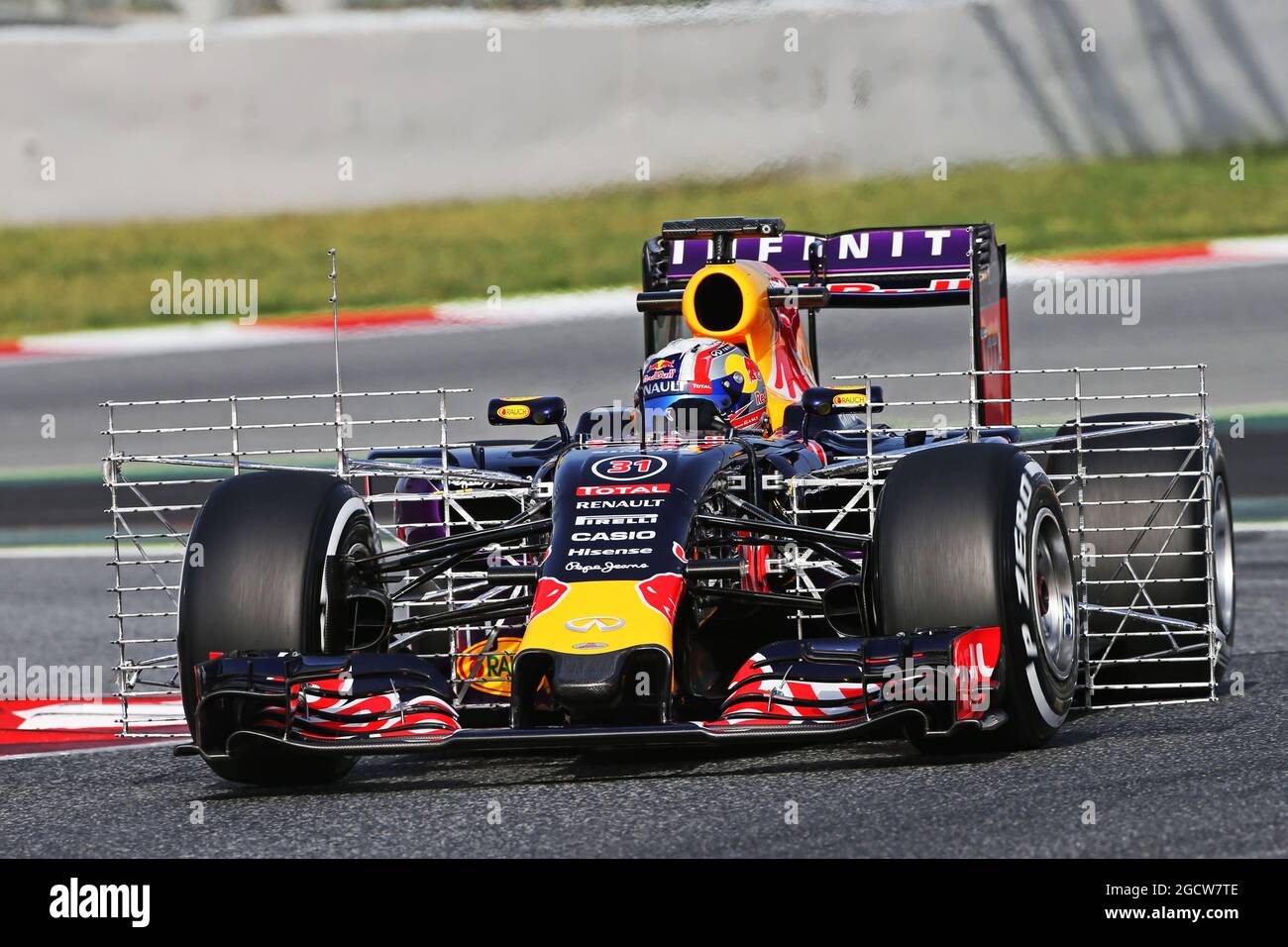 Red bull racing rb11 test driver running sensor equipment hi-res stock ...