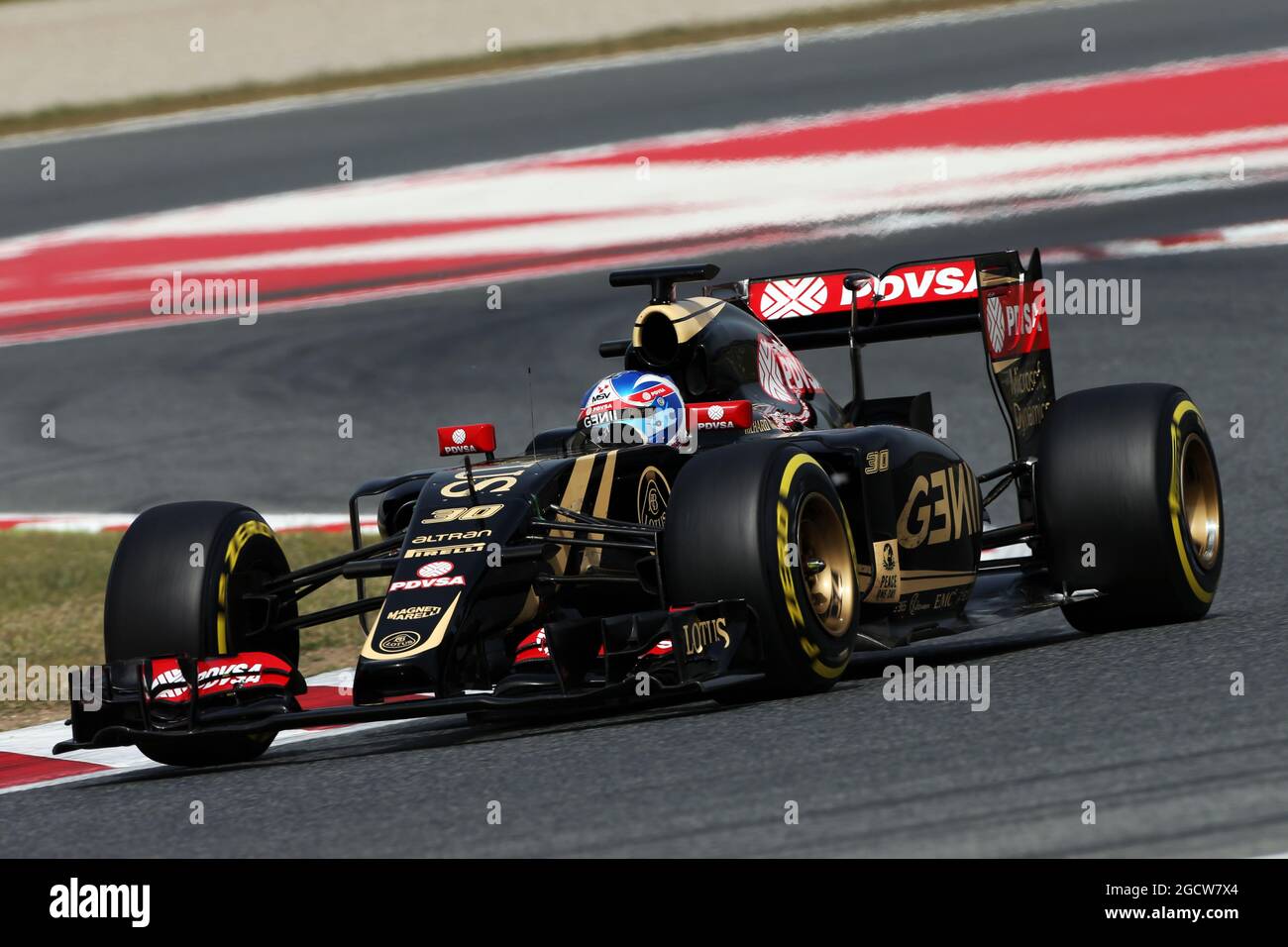 Lotus f1 e23 test reserve driver hi-res stock photography and images ...