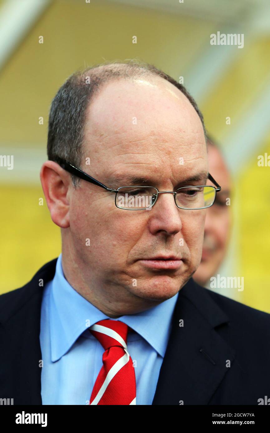 HSH Prince Albert of Monaco (MON) at the charity football match. Monaco ...