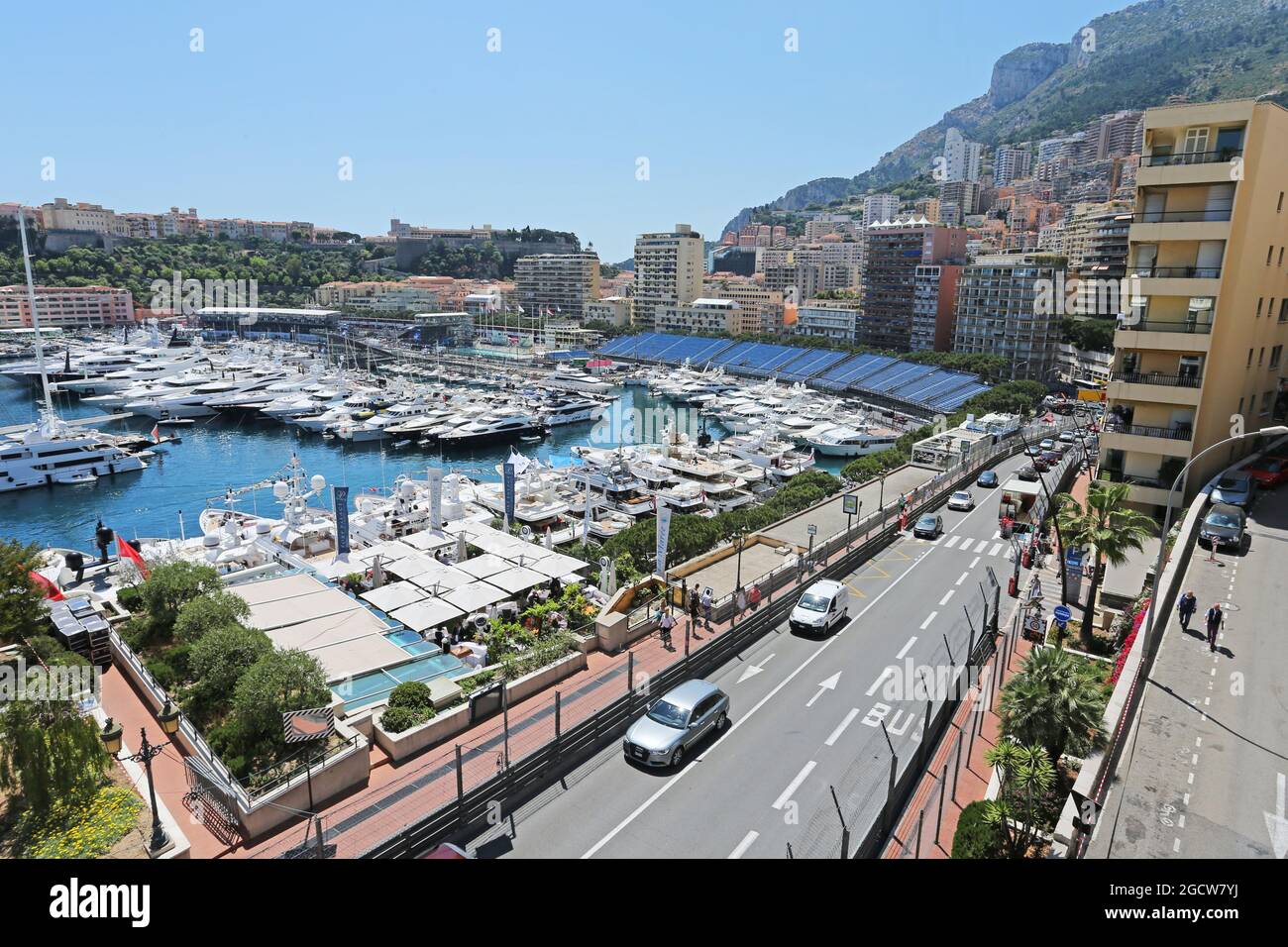 Scenic Monaco. Monaco Grand Prix, Wednesday 20th May 2015. Monte Carlo ...