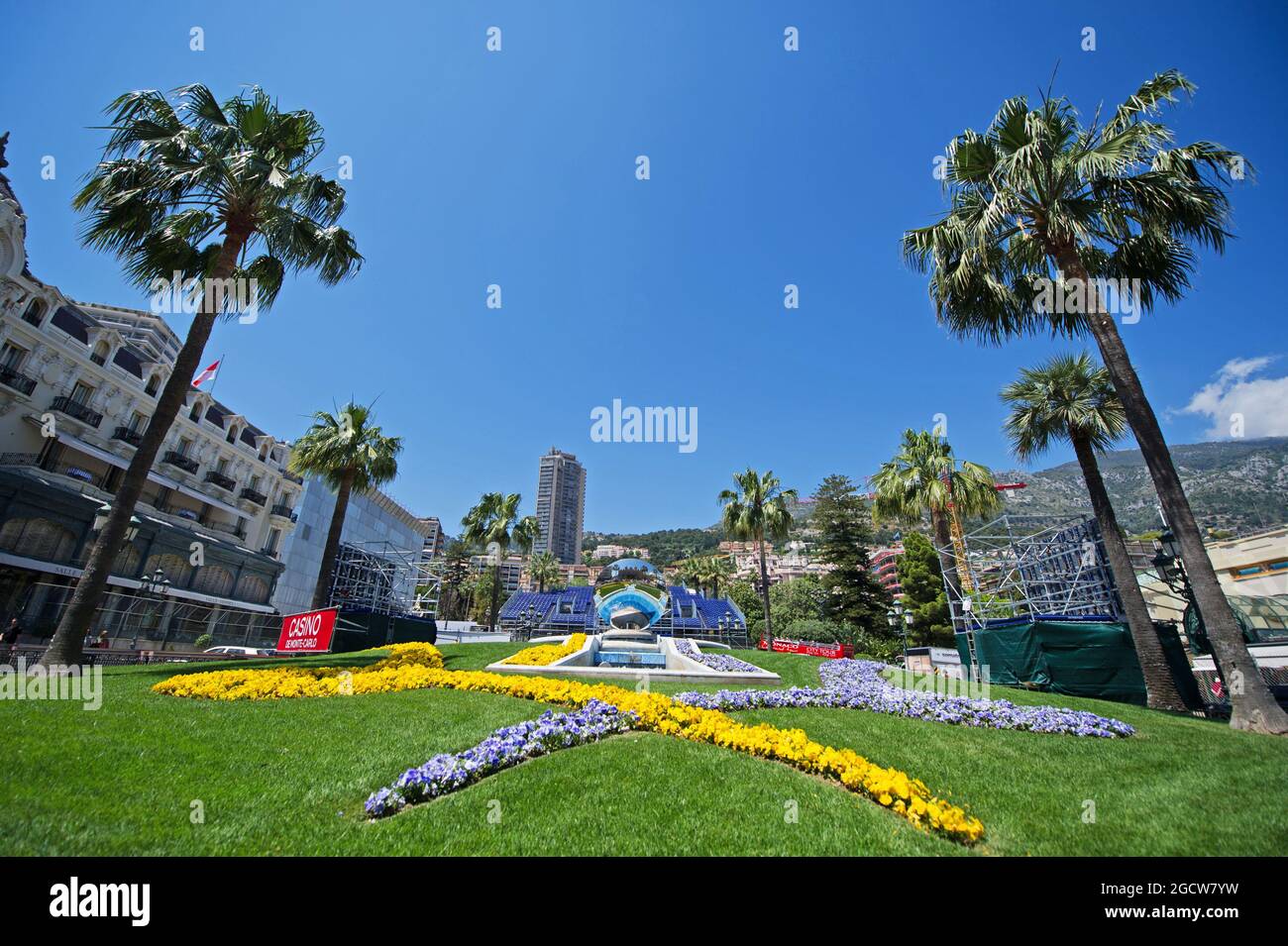 Scenic Monaco. Monaco Grand Prix, Wednesday 20th May 2015. Monte Carlo ...