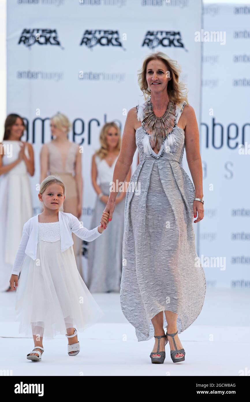 Sonia Irvine (GBR) at the Amber Lounge Fashion Show. Monaco Grand Prix ...