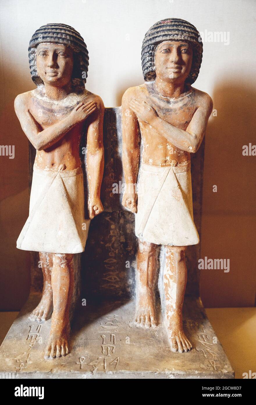 Ancient Egyptian artifact in a museum in Egypt Stock Photo - Alamy