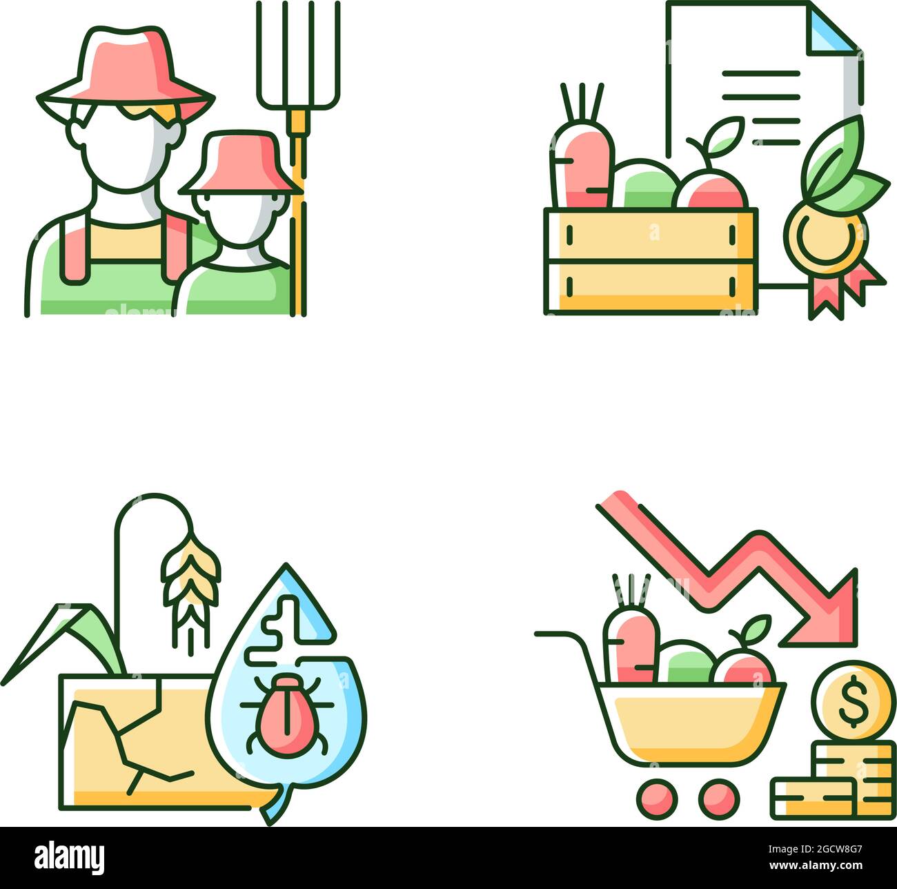 Horticulture agribusiness Stock Vector Images - Alamy