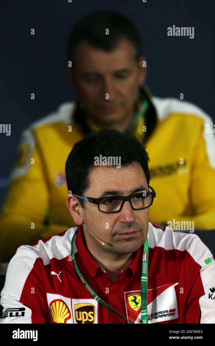 Ferrari race engine manager hi-res stock photography and images - Alamy