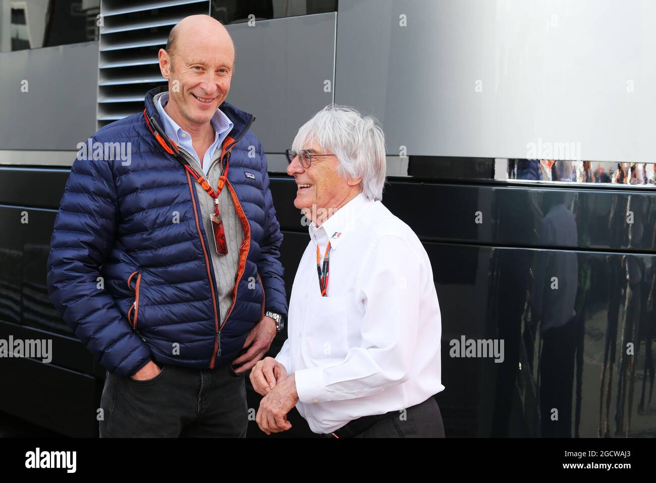Donald mackenzie bernie ecclestone hi-res stock photography and images ...