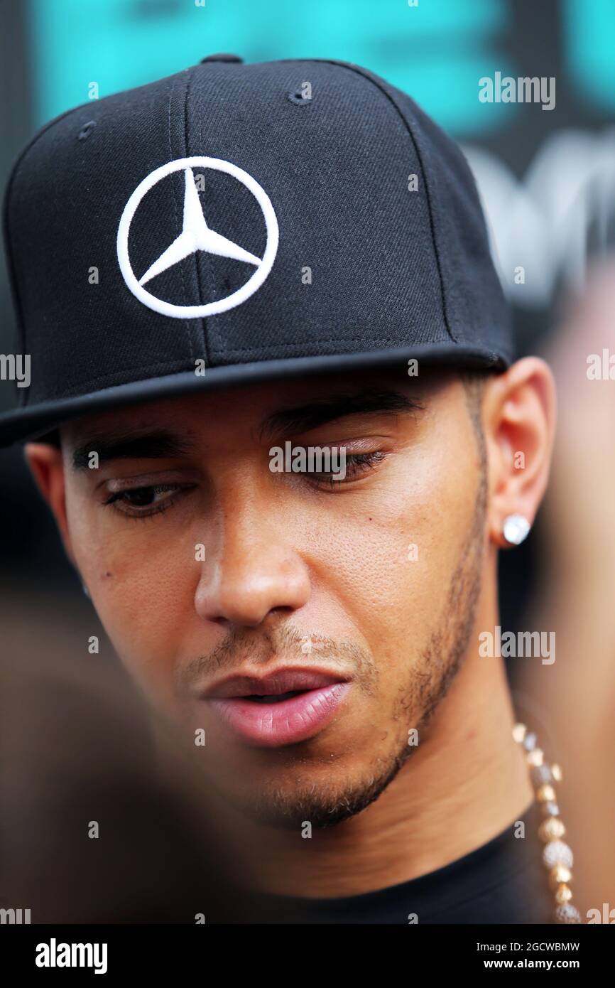 Lewis hamilton 2015 hungary hi-res stock photography and images - Alamy