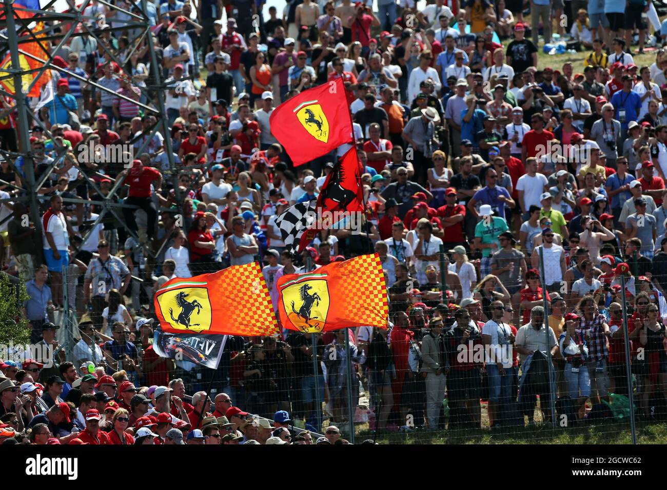Ferrari Fans Flags High Resolution Stock Photography and Images - Alamy