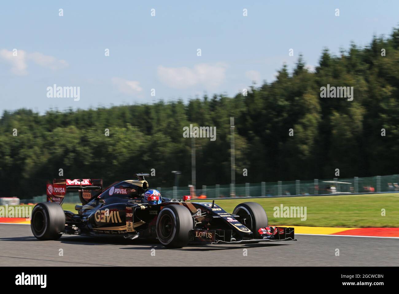 Lotus f1 e23 test reserve driver hi-res stock photography and images ...