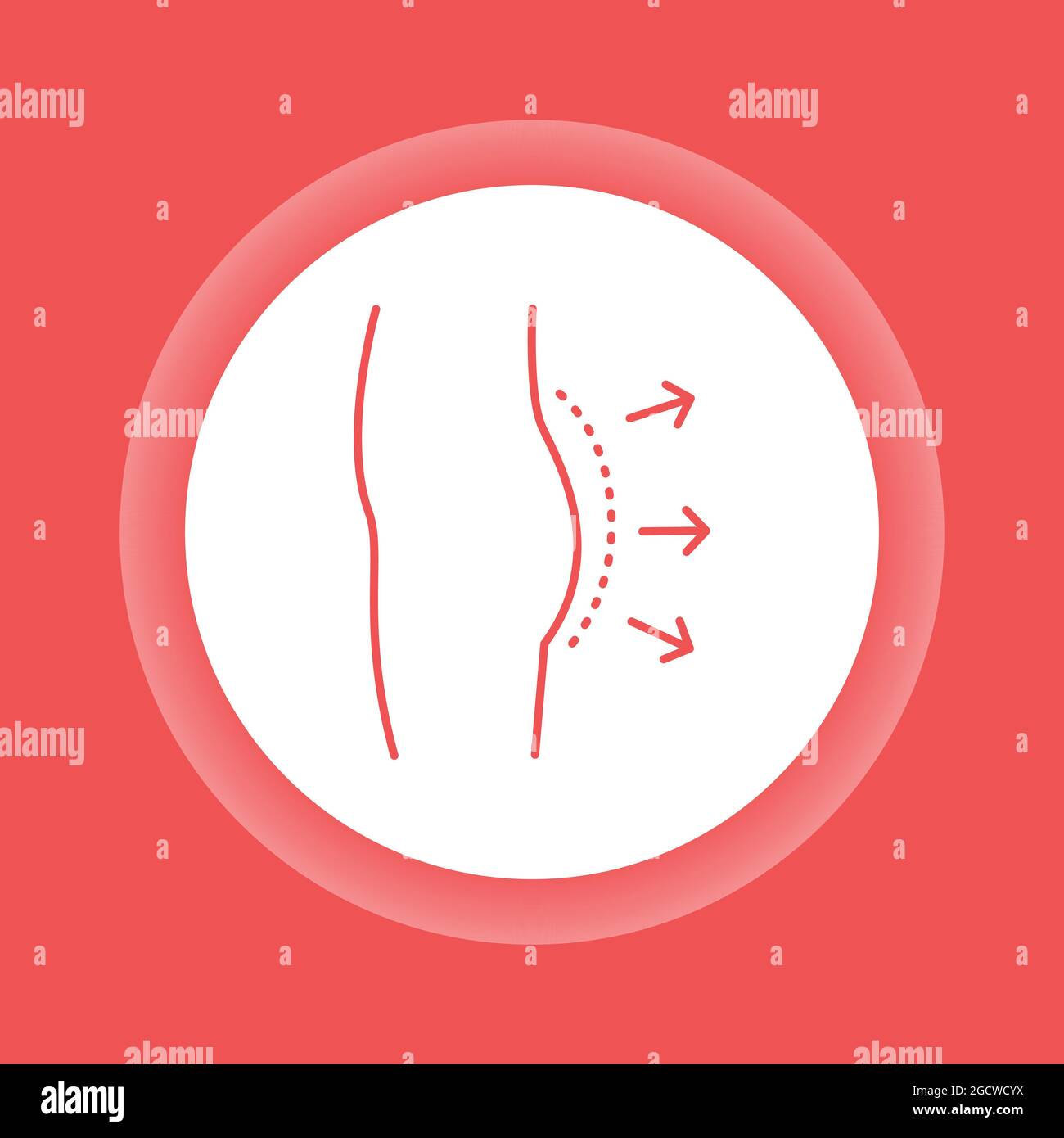 Buttock anatomy Stock Vector Images - Alamy