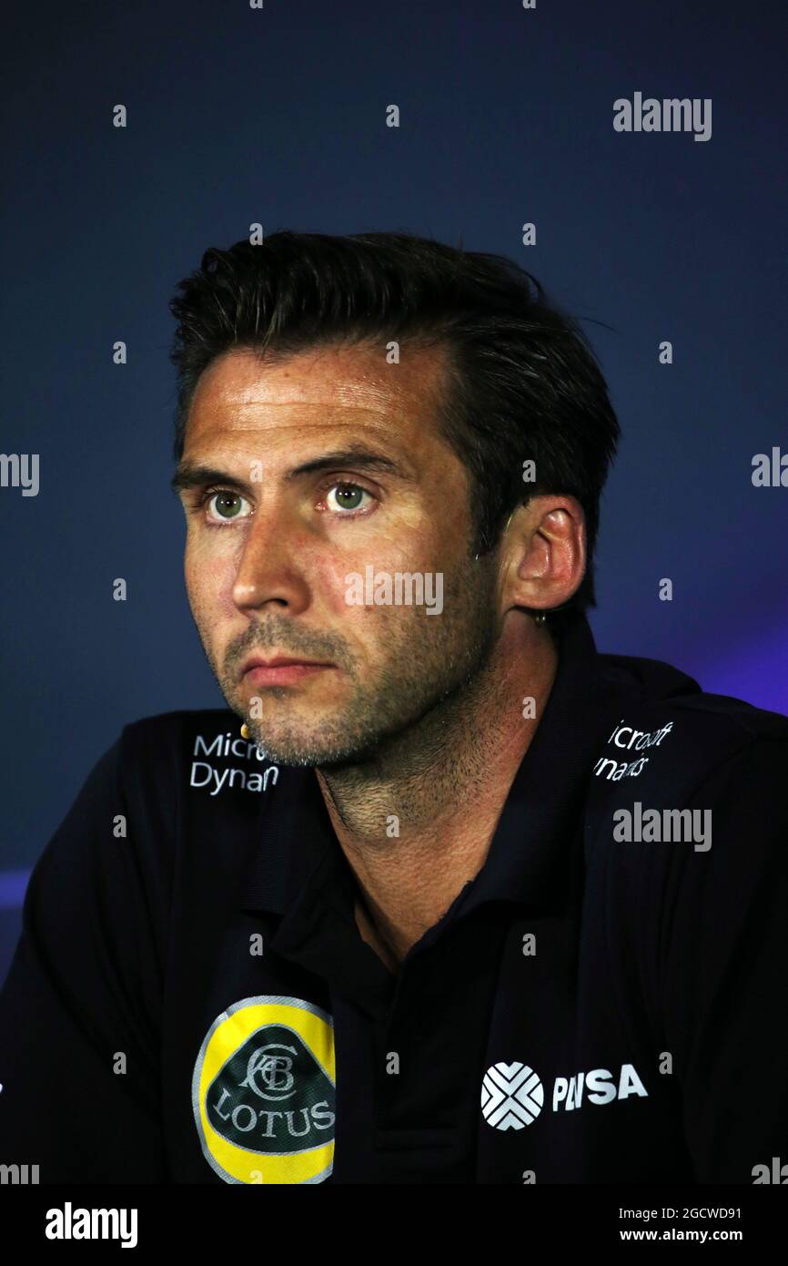 Lotus f1 team ceo in fia press conference hi-res stock photography and ...