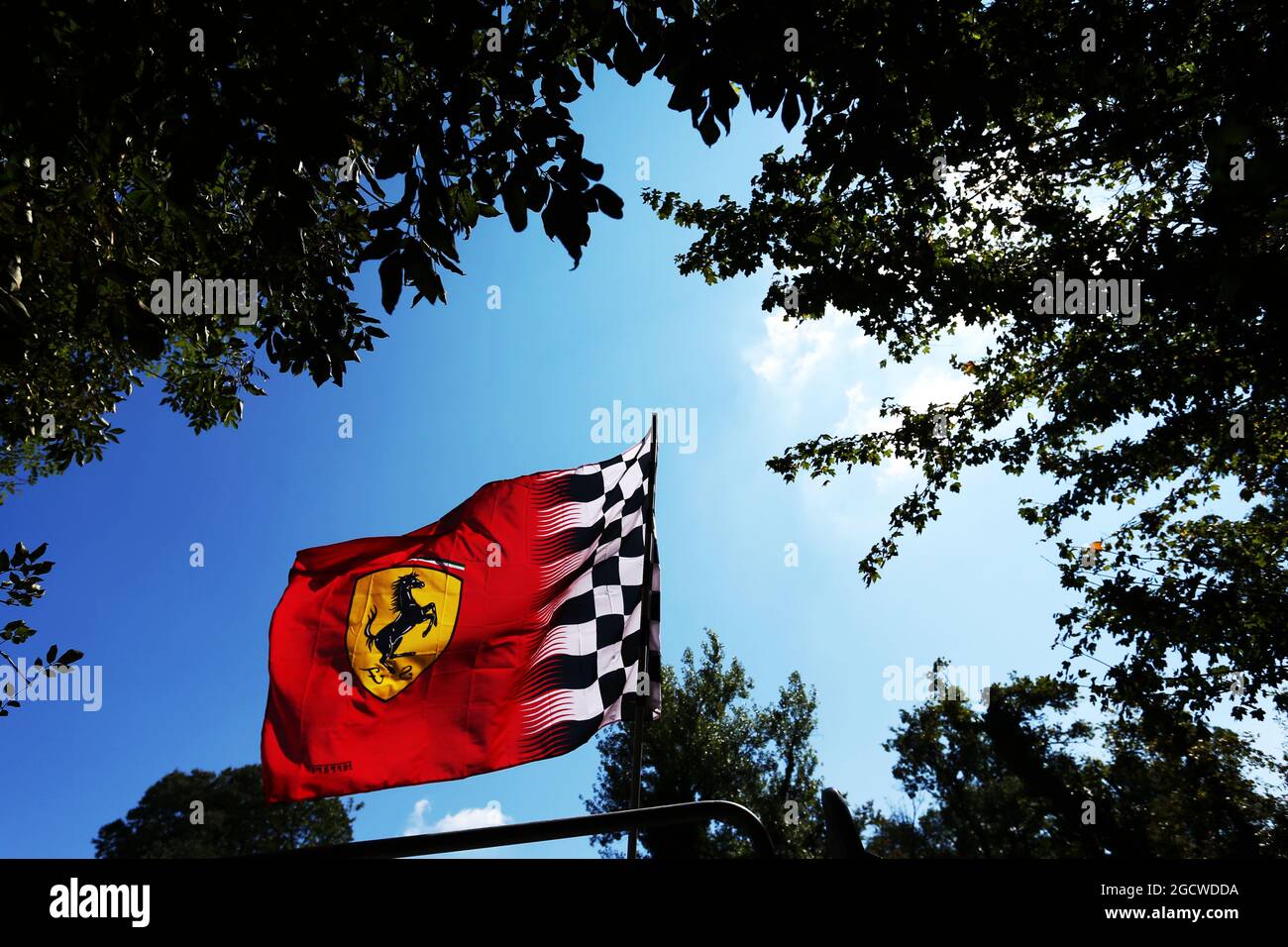 Ferrari flag hi-res stock photography and images - Alamy