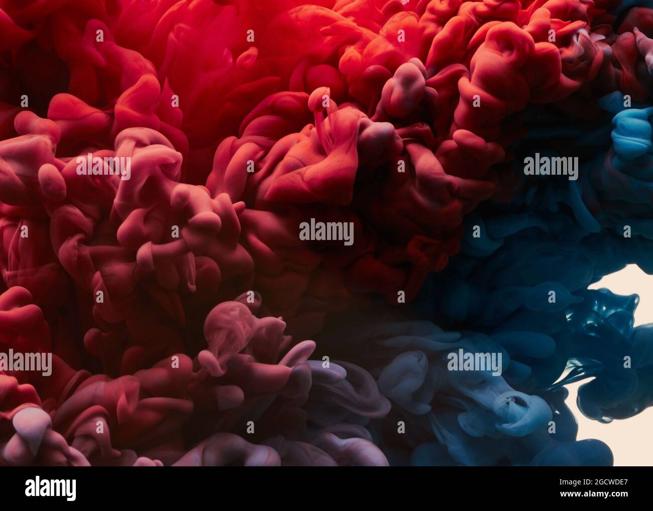 Ink drop in water. Abstract background Stock Photo - Alamy