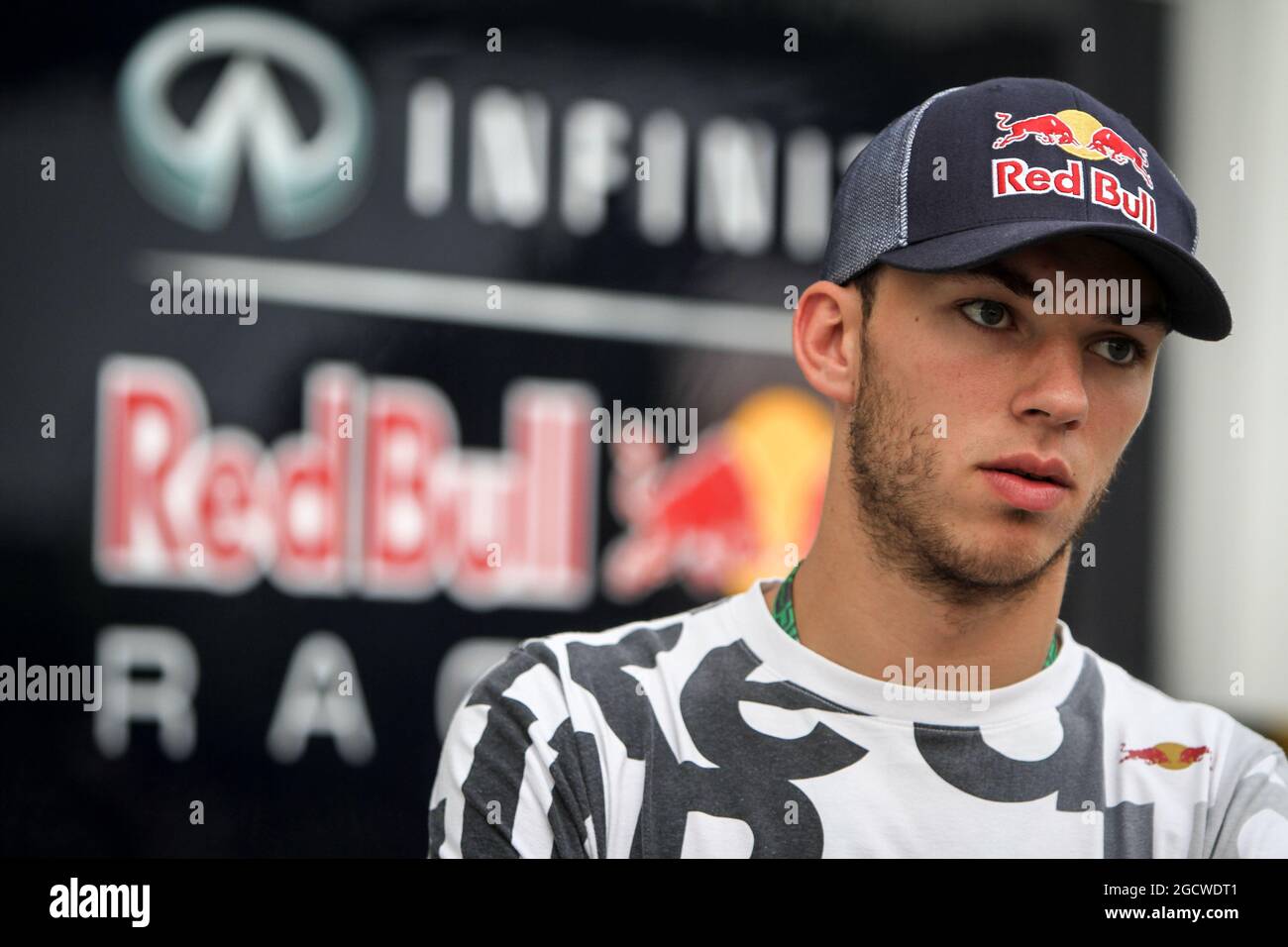 Pierre Gasly (FRA) Red Bull Racing Test Driver. Singapore Grand Prix ...