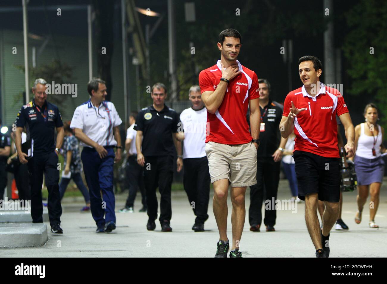 Manor marussia f1 team fabio leimer hi-res stock photography and images ...