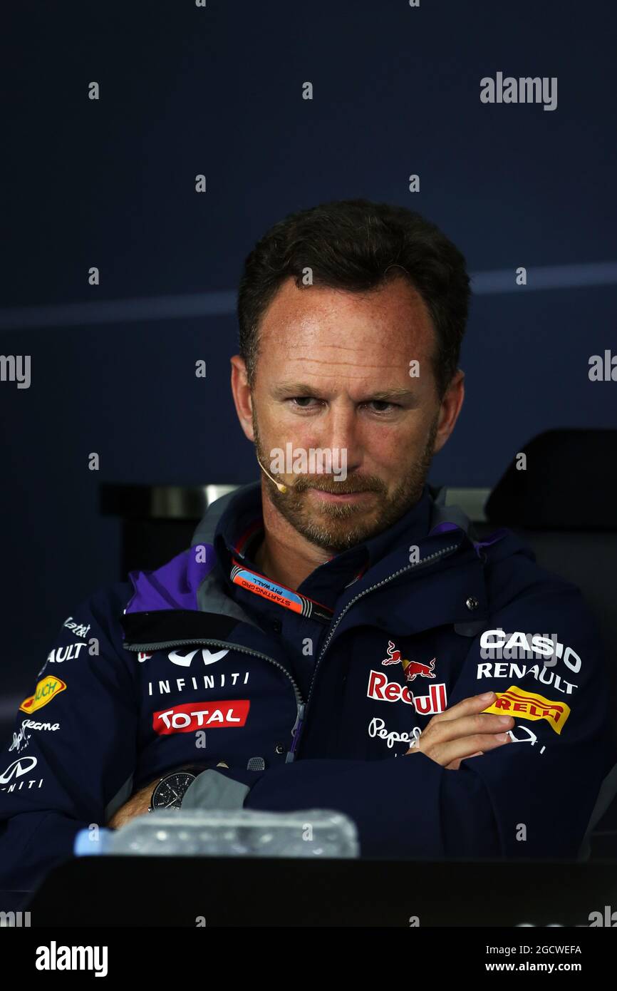 Red bull racing team principal in fia press conference hi-res stock photography and images - Alamy