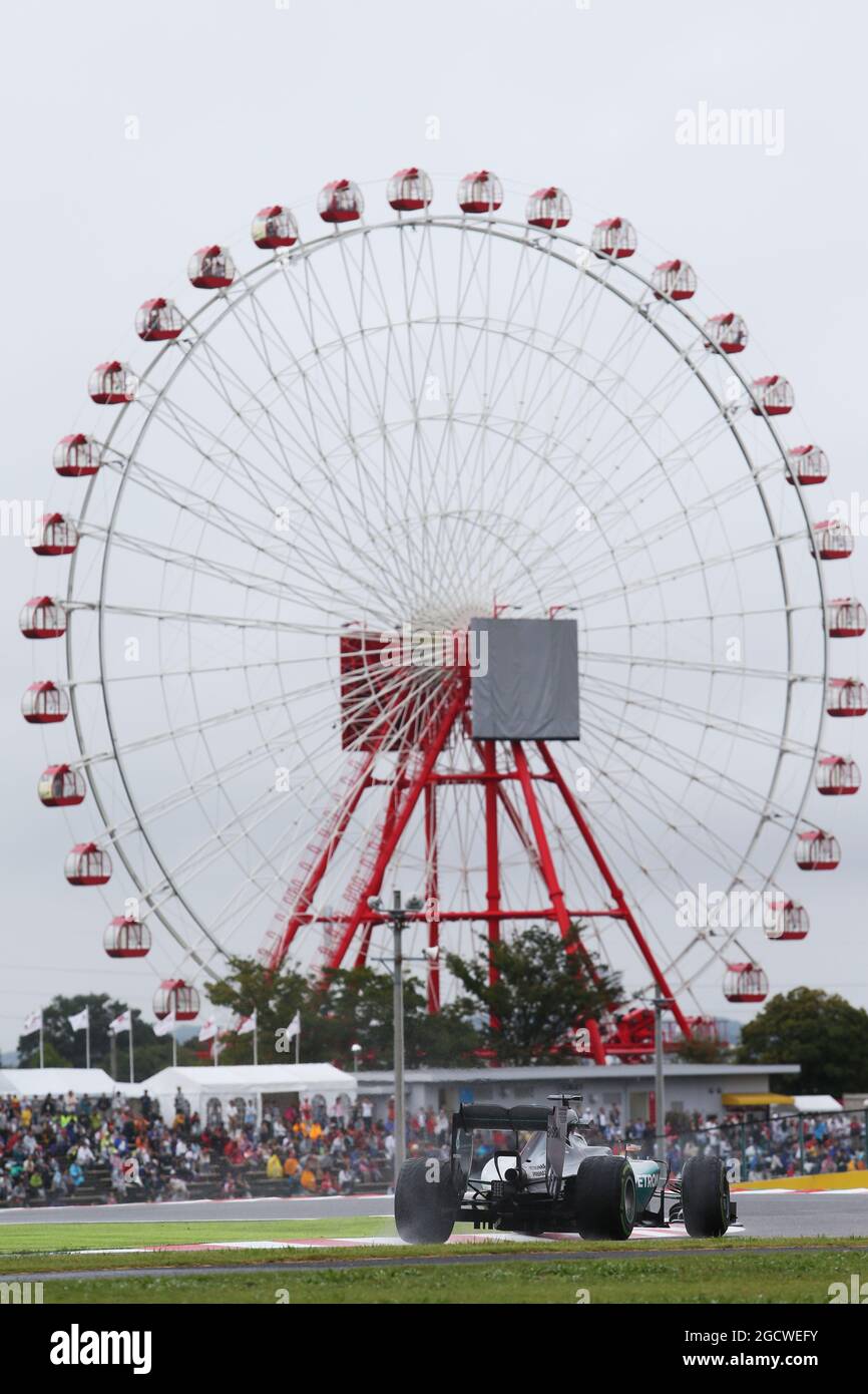 Lewis Hamilton (GBR) Mercedes AMG F1 W06. Japanese Grand Prix, Friday ...