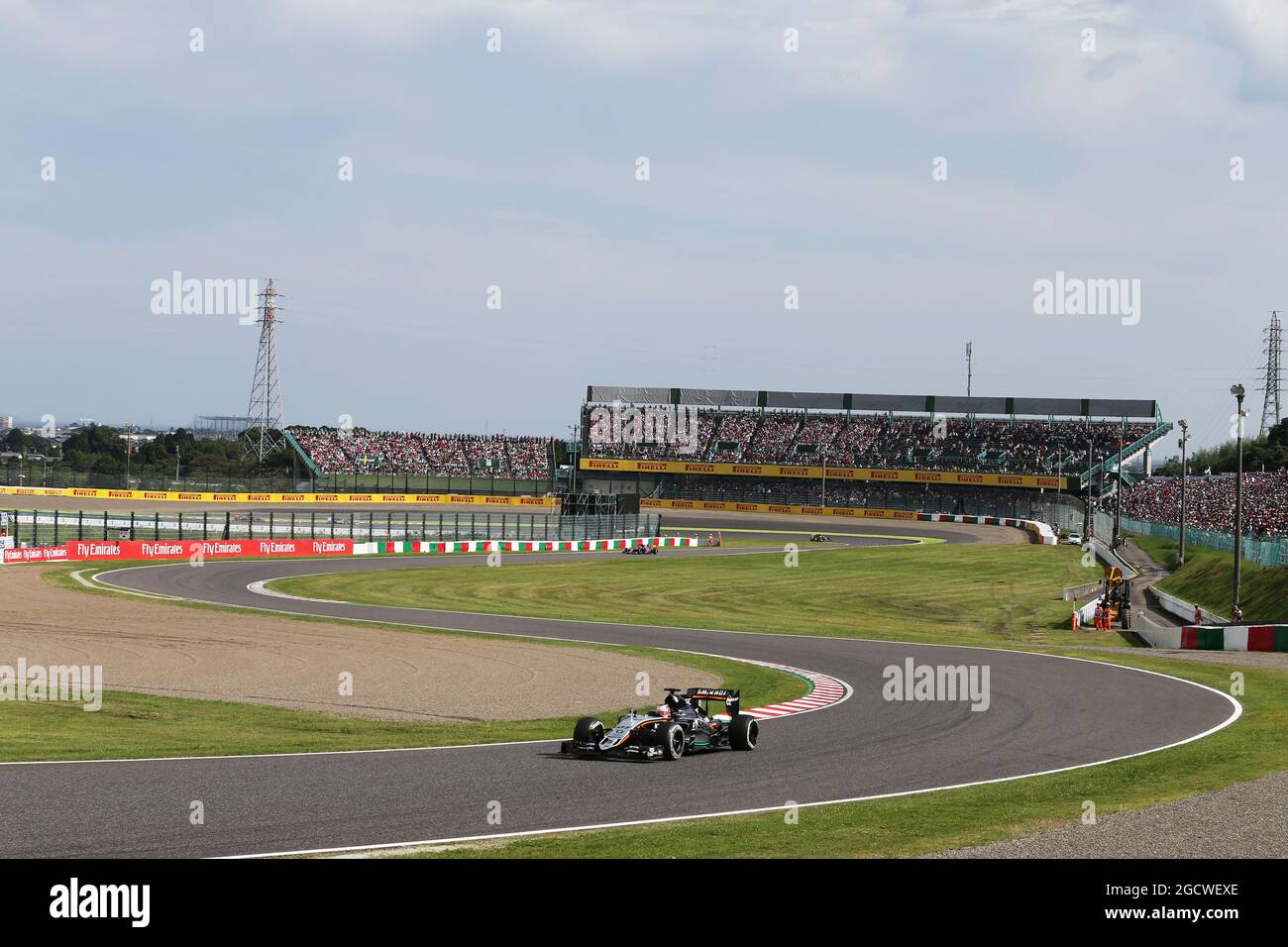 Nico Hulkenberg (GER) Sahara Force India F1 VJM08. Japanese Grand Prix ...