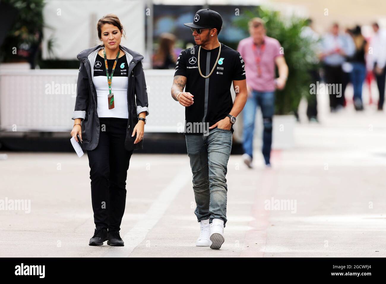 Lewis hamilton 2015 usa gp hi-res stock photography and images - Alamy