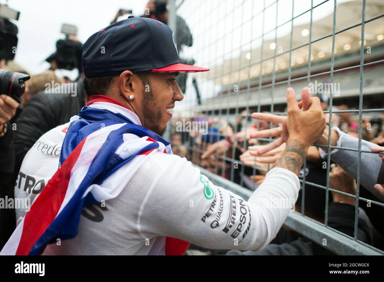 World fans hi-res stock photography and images - Alamy