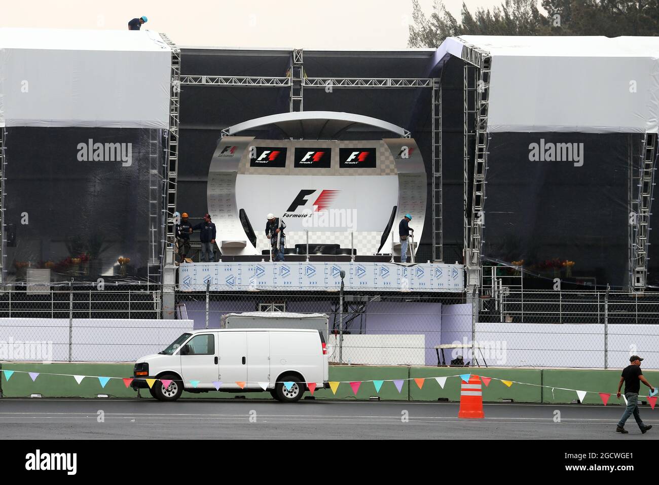 The podium in stadium section hi-res stock photography and images - Alamy