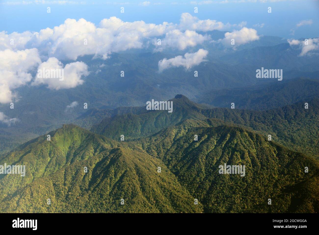 Mountains of Palawan, Philippines. Aerial view of Palawan nature Stock ...