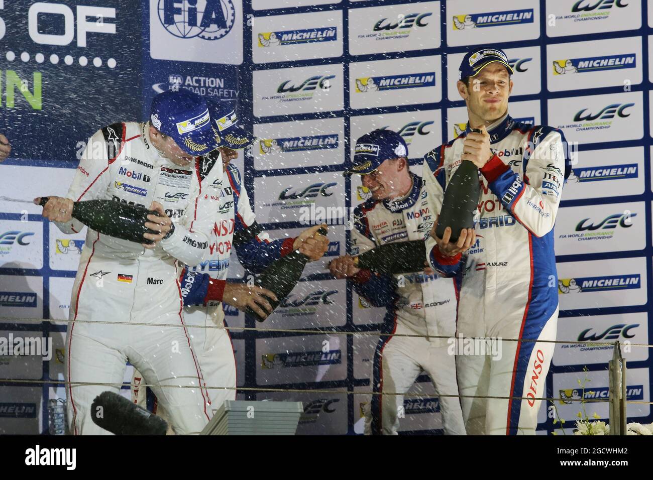 The podium race winner marc lieb hi-res stock photography and images ...