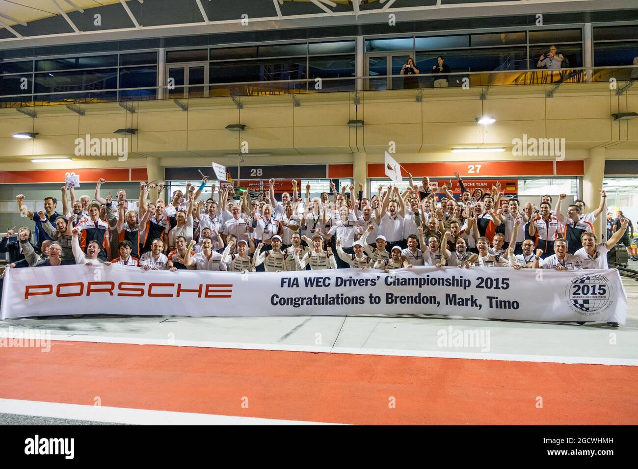 Porsche celebrate timo bernhard hi-res stock photography and images - Alamy