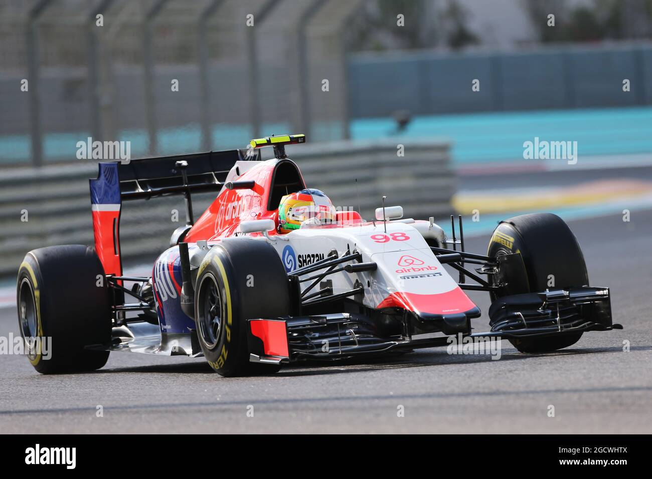 Roberto Merhi (ESP) Manor Marussia F1 Team. Abu Dhabi Grand Prix ...
