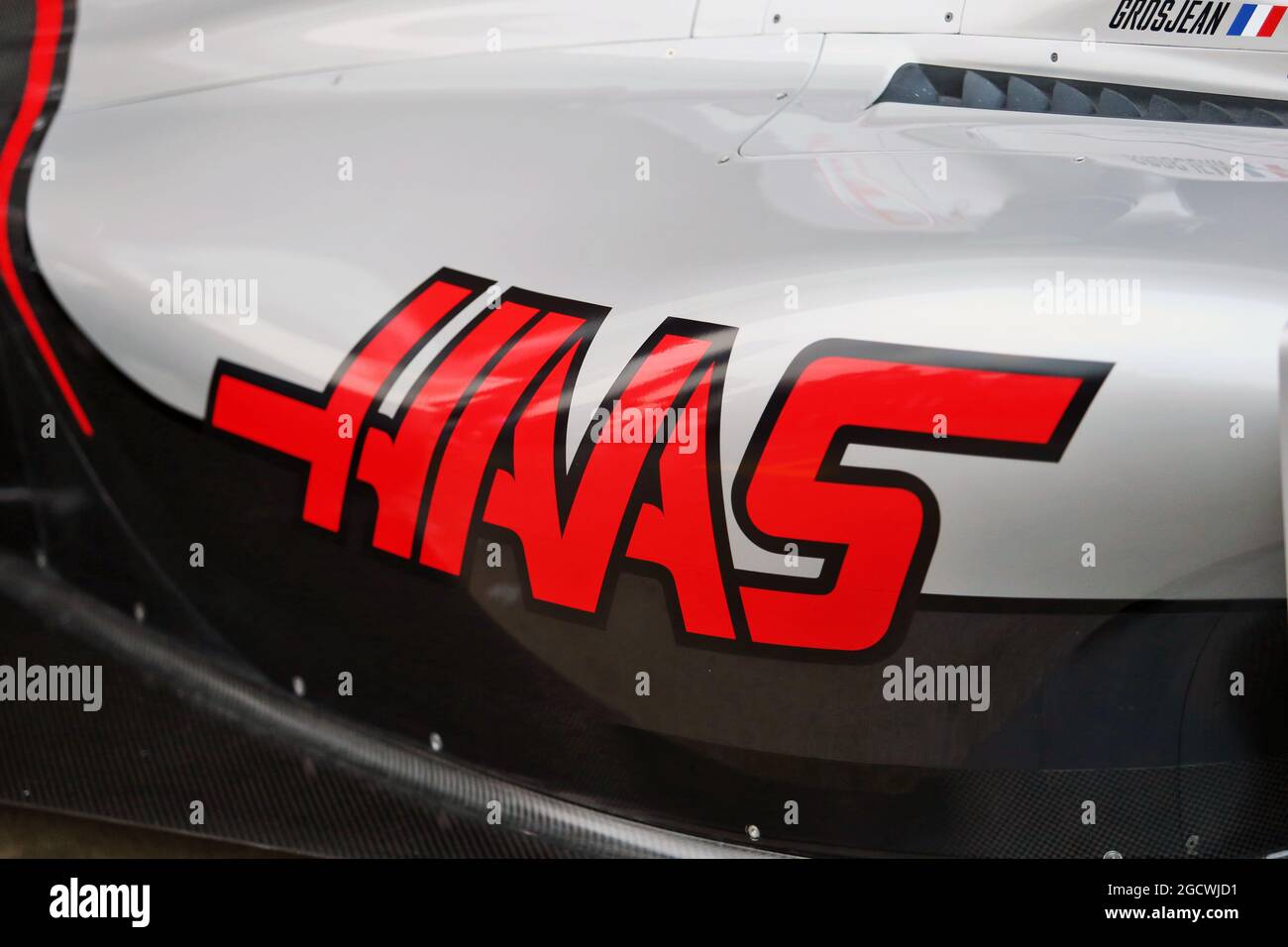 Haas vf 16 sidepod detail hi-res stock photography and images - Alamy