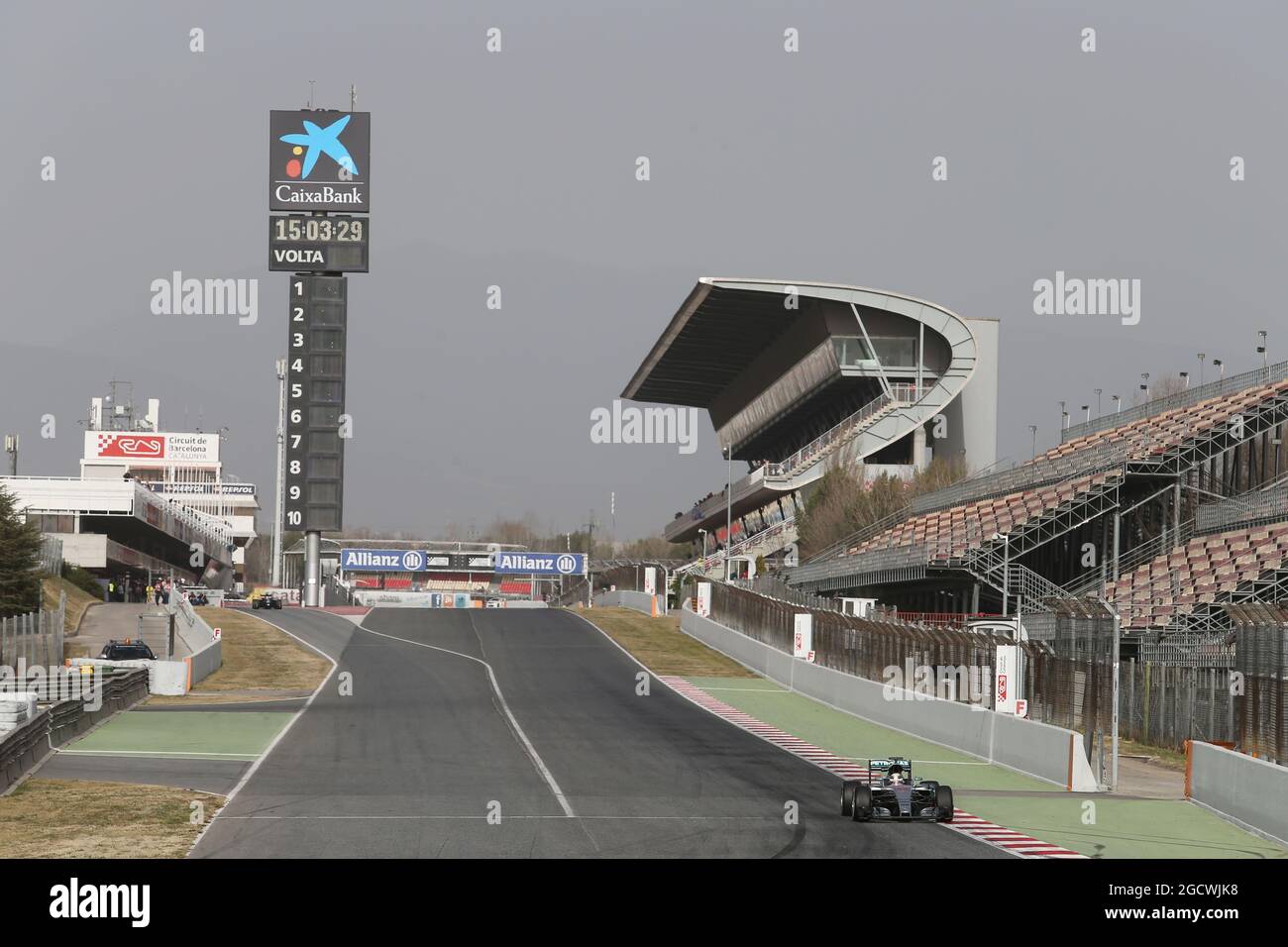 Lewis Hamilton (GBR) Mercedes AMG F1 W07 Hybrid. Formula One Testing ...
