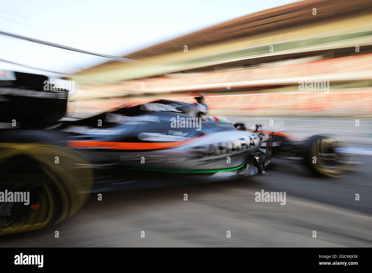 Alfonso Celis Jr (MEX) Sahara Force India F1 VJM09 Development Driver ...