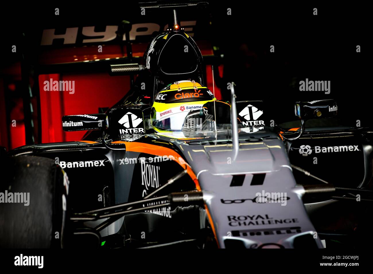 Sergio Perez (MEX) Sahara Force India F1 VJM09. Formula One Testing ...