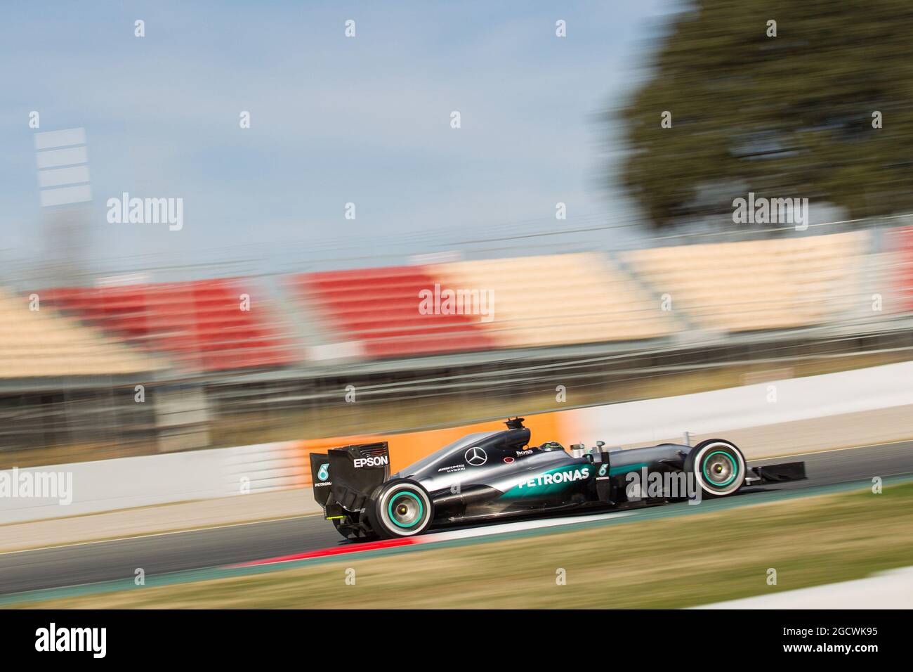 Nico Rosberg (GER) Mercedes AMG F1 W07 Hybrid. Formula One Testing, Day ...