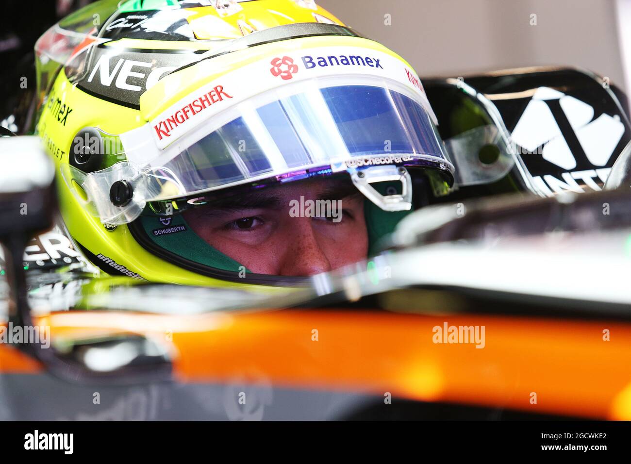 Sergio Perez (MEX) Sahara Force India F1 VJM09. Formula One Testing ...