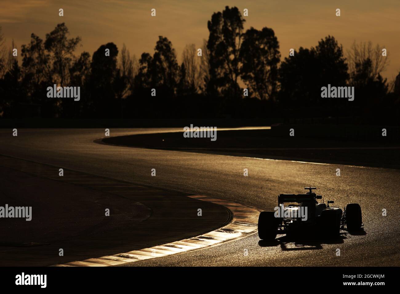 Nico Rosberg (GER) Mercedes AMG F1 W07 Hybrid. Formula One Testing, Day ...