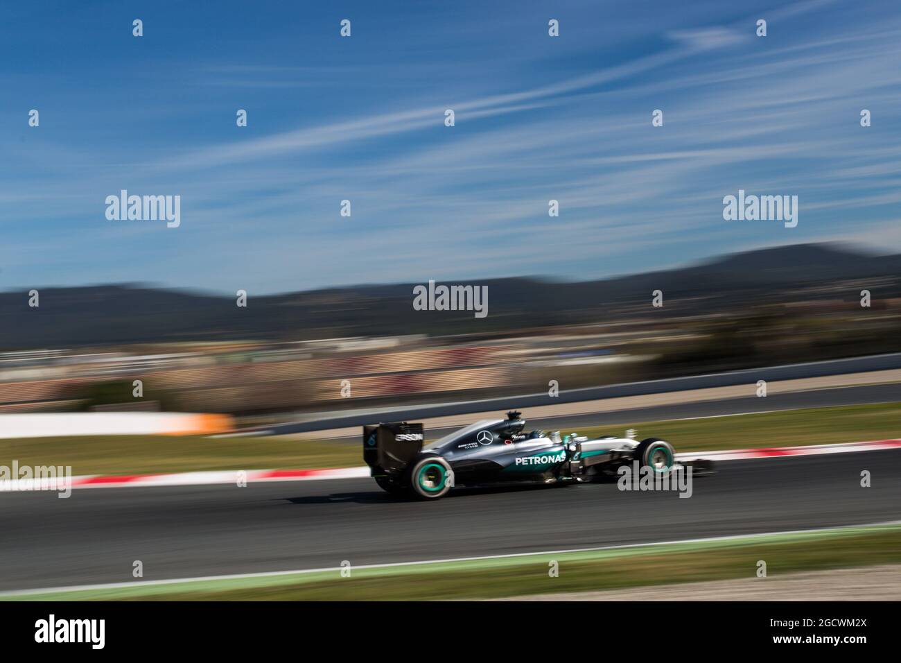 Nico Rosberg (GER) Mercedes AMG F1 W07 Hybrid. Formula One Testing, Day ...